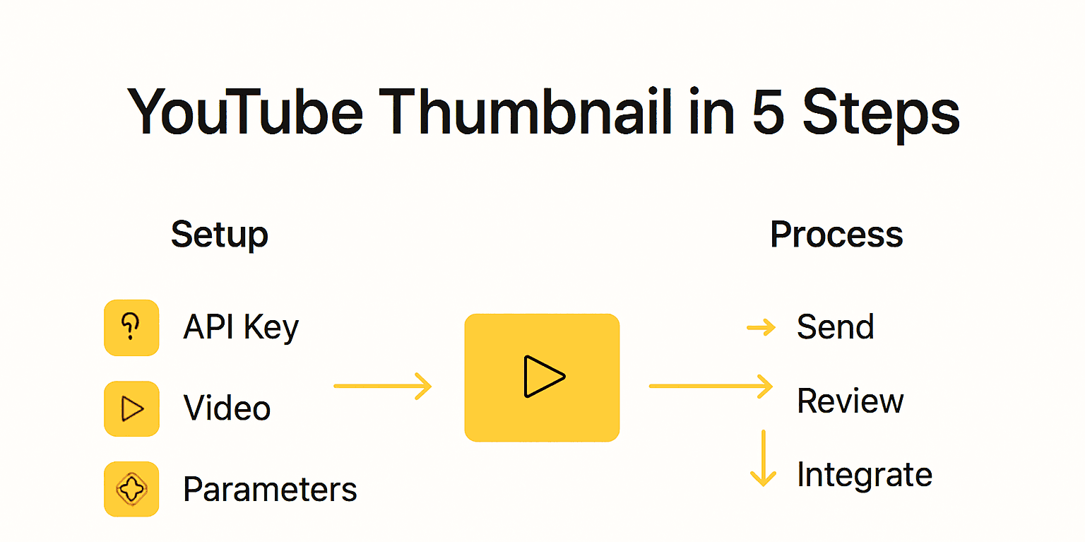 Create Thumbnail for YouTube Using ApyHub API